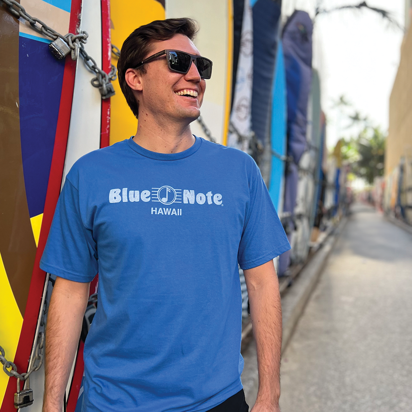 Mens' Blue Note Logo Tee - Bella & Canvas – Blue Note Hawaii